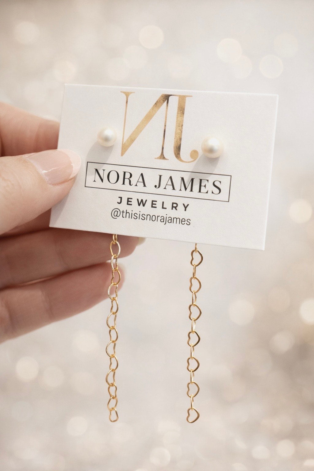 Ever After Pearl Drip Earrings – Nora James Jewelry