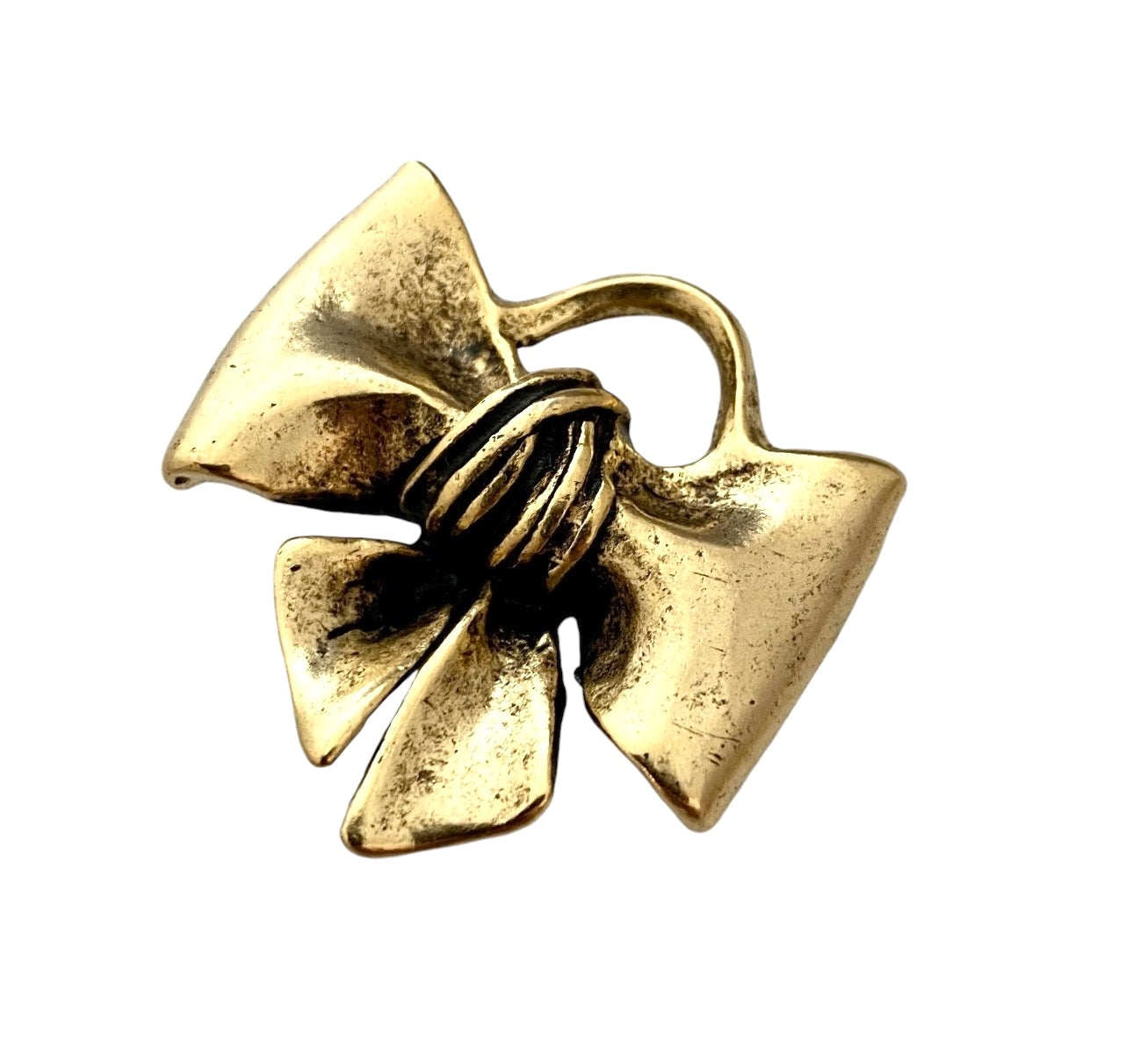 Antique bow charm – Nora James Jewelry