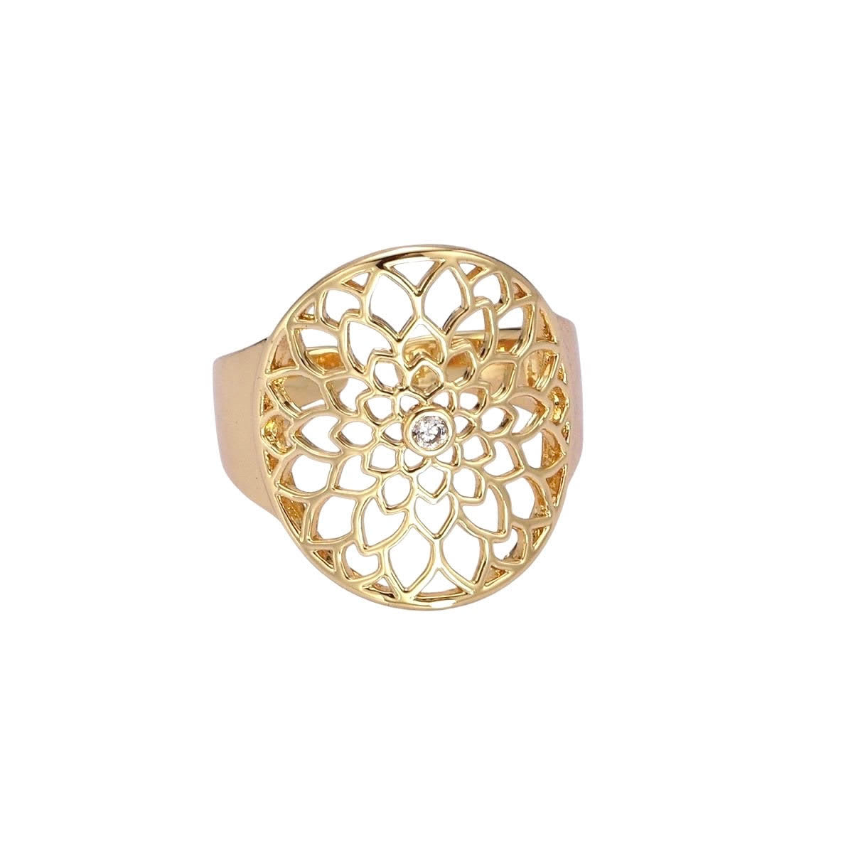 Lotus ring – Nora James Jewelry