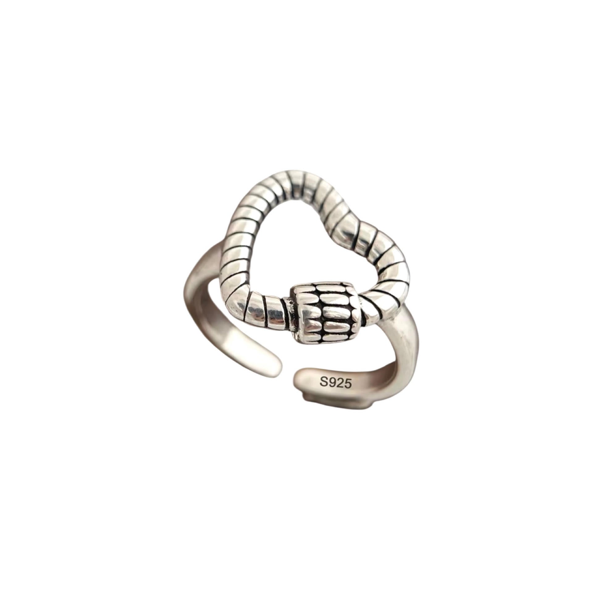Heart Lock Ring – Nora James Jewelry